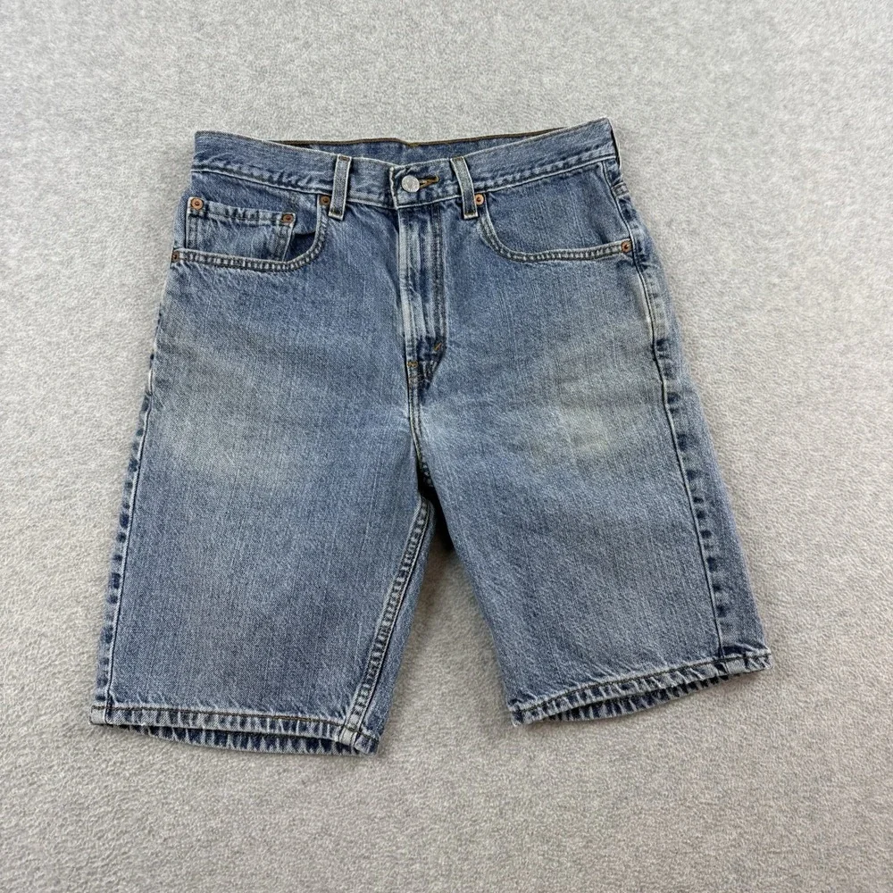 Levi's | Shorts | Levis Denim Shorts Adult W32 Blue Jorts 55 Loose Y2k ...
